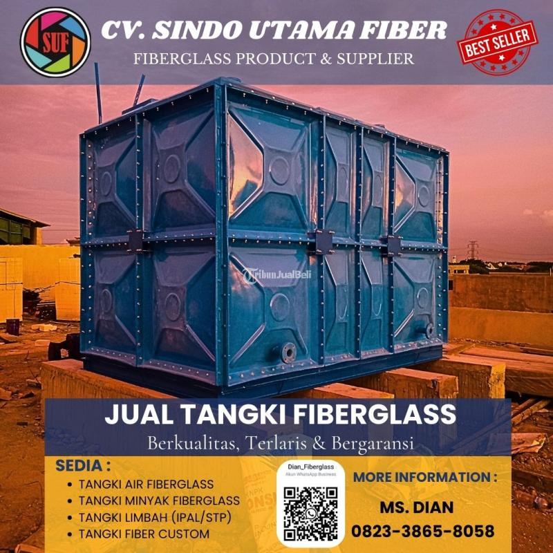 Tangki Air Fiberglass FRP 2000 Liter, Tangki Panel FRP di Purworejo ...