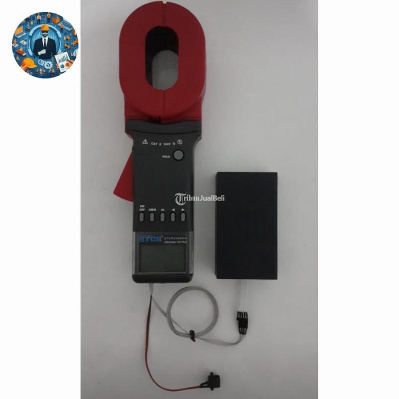 ETCR2100A Clamp Earth Resistance Tester Ground Resistance Meter ...