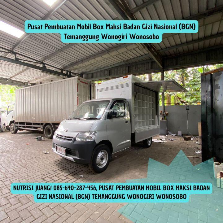 Pusat Pembuatan Mobil Box Maksi Badan Gizi Nasional BGN di Semarang ...