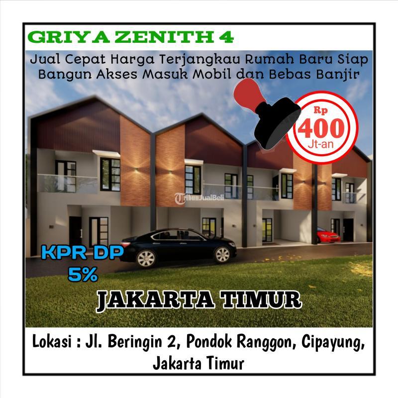Dijual Rumah Baru 2Lantai, Tipe 50, 2KT, 2KM, SHM, Sedang Dalam Progres Pembangunan di Jakarta ...