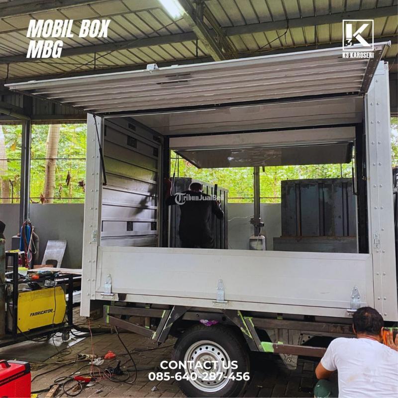 Karoseri Mobil Box MBG Makan Bergizi Gratis BGN Banyuwangi Batu Malang ...