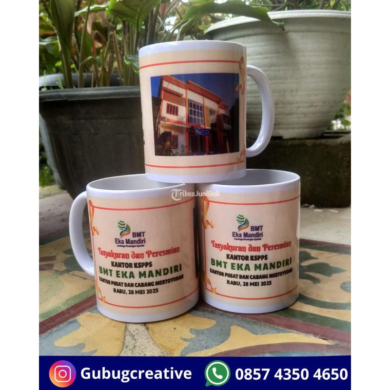 Jasa Cetak Mug Custom, Free Desain, Foto, Tulisan, Mug Custom Souvenir ...