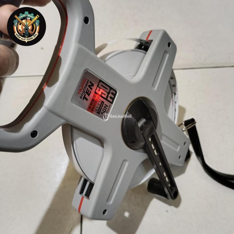 Meteran Tajima 50 Meter Baja Steel di Jakarta Barat - Tribun JualBeli