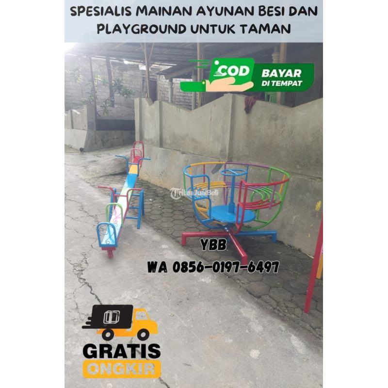 Pusat Mainan Playground Set Ayunan Besi di Tuban - Tribun JualBeli