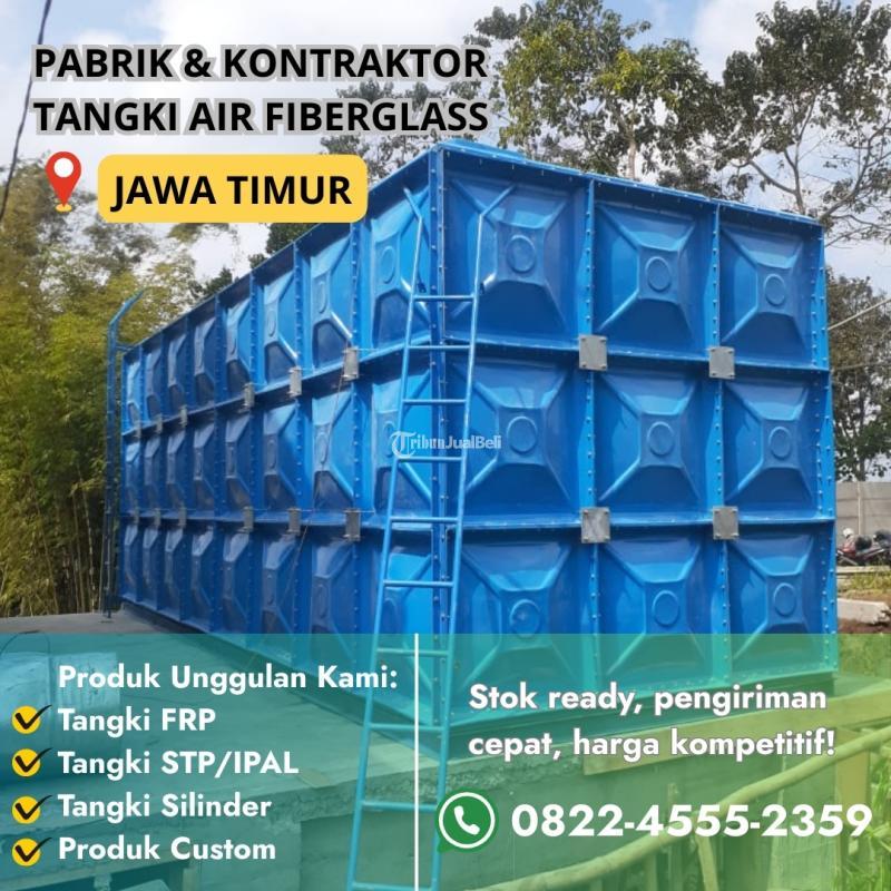 Kontraktor dan Pabrik Tangki Fiberglass di Madiun - Tribun JualBeli
