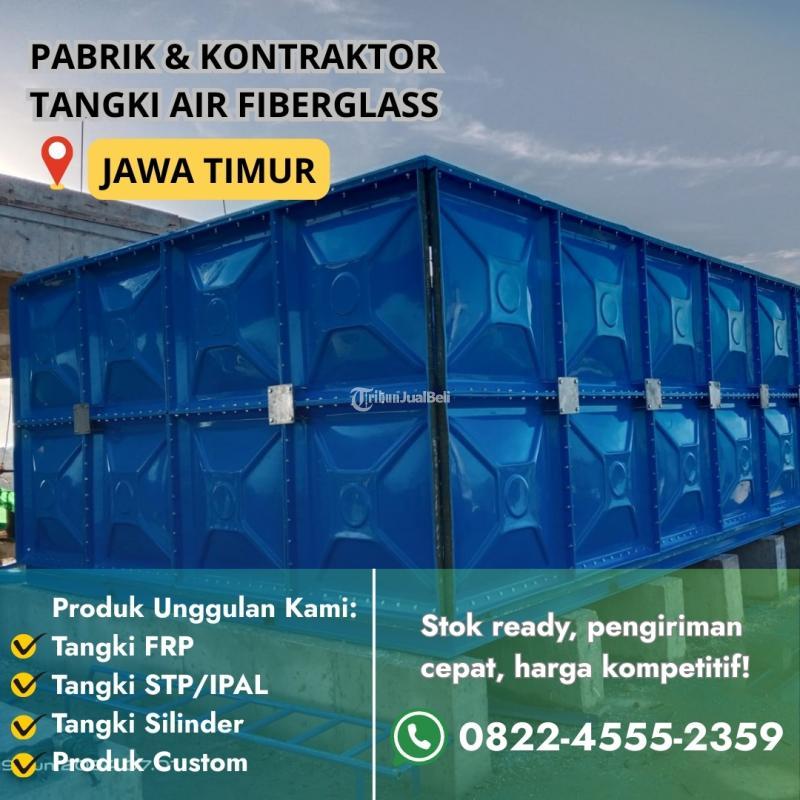 Kontraktor dan Pabrik Tangki Fiberglass di Sidoarjo - Tribun JualBeli