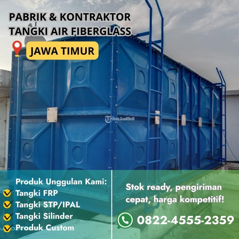 Kontraktor dan Pabrik Tangki Fiberglass di Tulungagung - Tribun JualBeli
