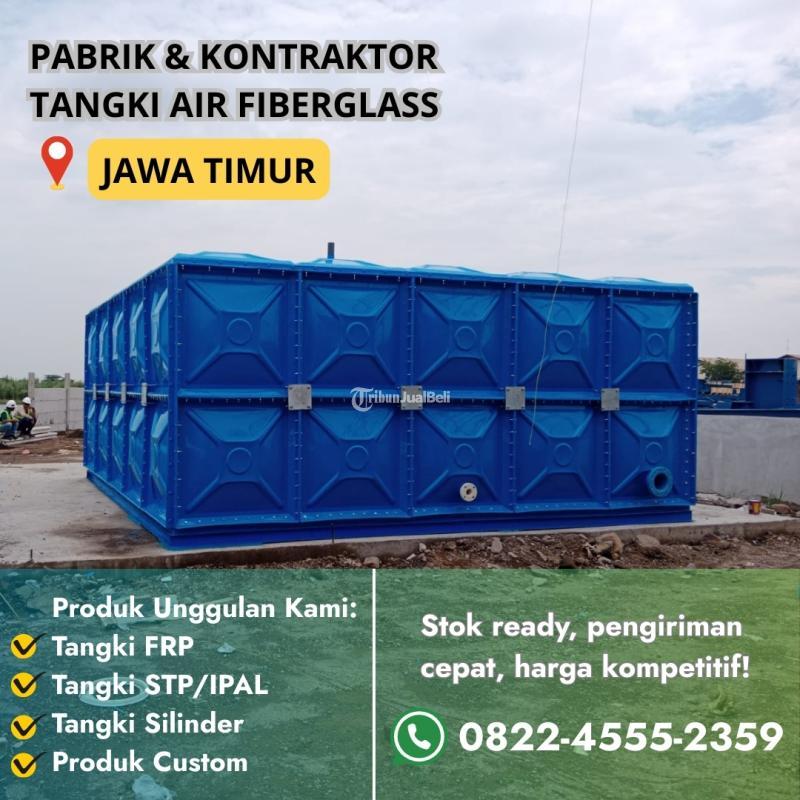 Kontraktor dan Pabrik Tangki Fiberglass di Surabaya - Tribun JualBeli