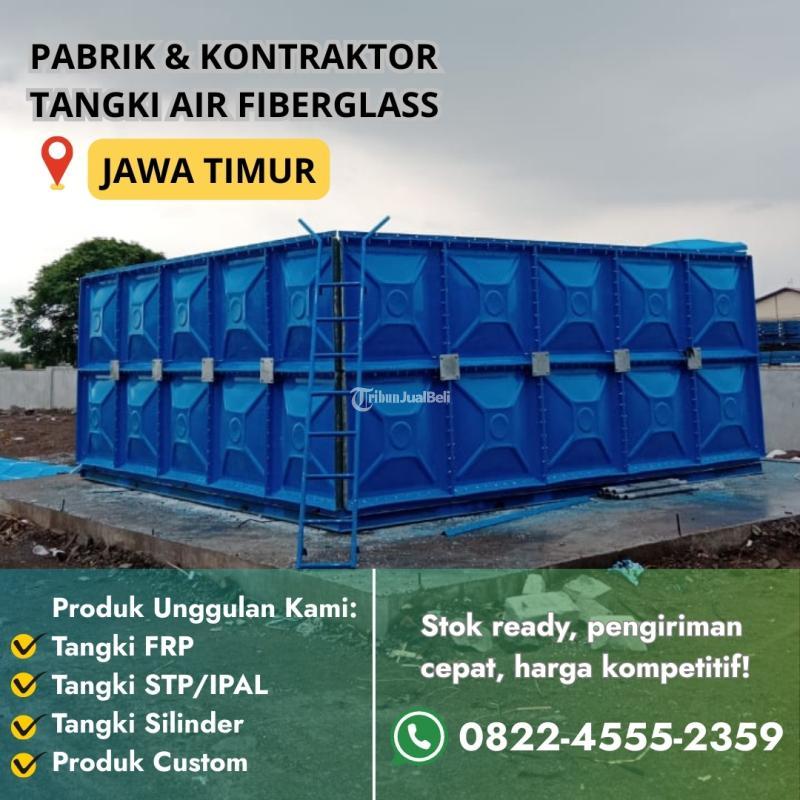 Kontraktor dan Pabrik Tangki Fiberglass di Surabaya - Tribun JualBeli