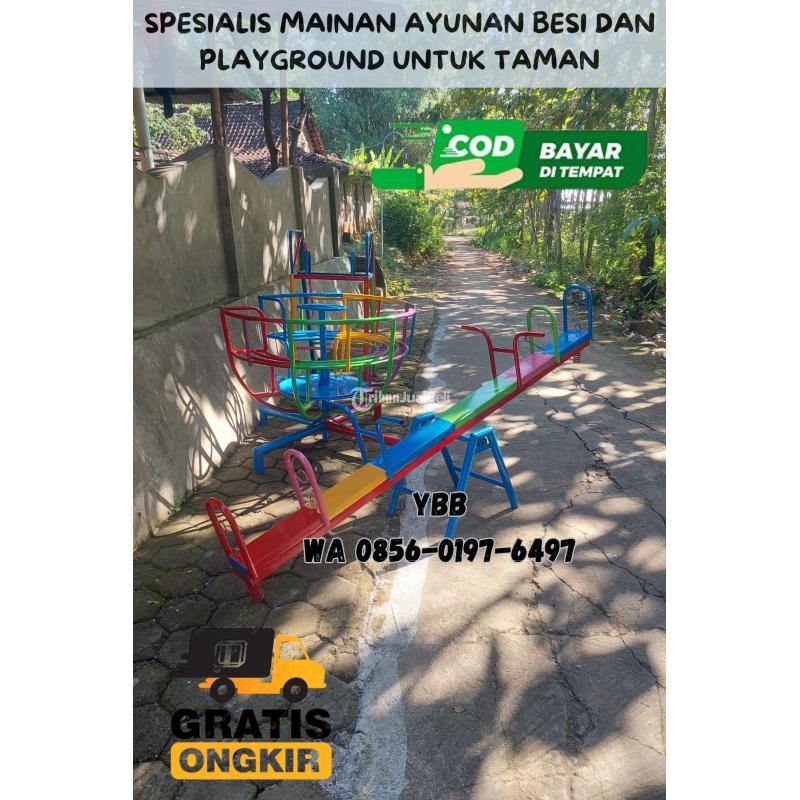 Pusat Mainan Playground Set Ayunan Besi di Jombang - Tribun JualBeli