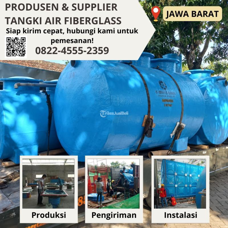 Kontraktor dan Pabrik Tangki Fiberglass di Garut - Tribun JualBeli