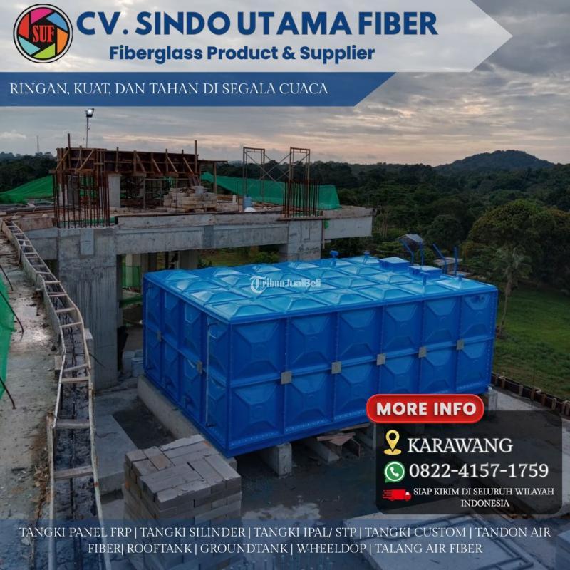 Kontraktor Fiberglass Terampil Tangki Panel FRP, Bisa Custom Ukuran di ...