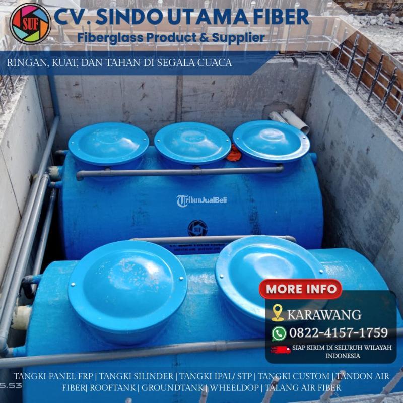 Kontraktor Fiberglass Terampil Tangki Panel FRP, Bisa Custom Ukuran di ...