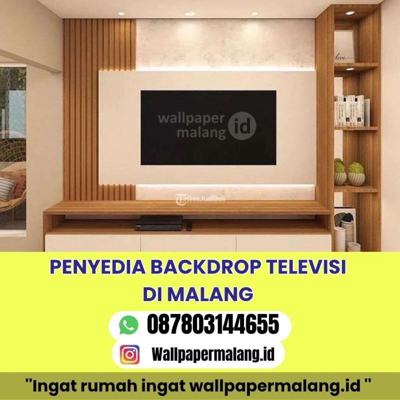 Backdrop TV Murah dan Terbaik di Malang - Tribun JualBeli