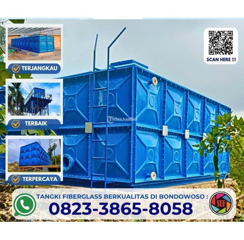 Tangki Panel Fiberglass FRP 8000 Liter, Tandon Kotak FRP di Bondowoso ...