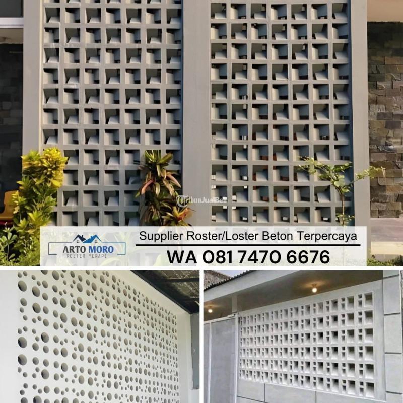 Supplier RosterLoster Beton Fasad Cantik Elegant di Klaten - Tribun ...
