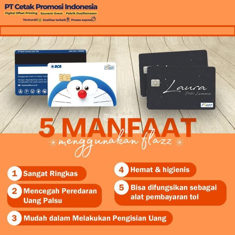 Cetak Kartu Emoney Custom Nama Identitas Percetakan Kartu Termurah di ...