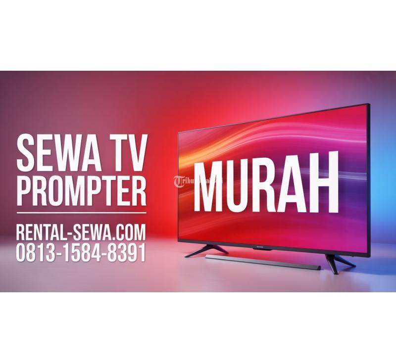 Sewa TV Prompter di Jakarta Utara - Tribun JualBeli