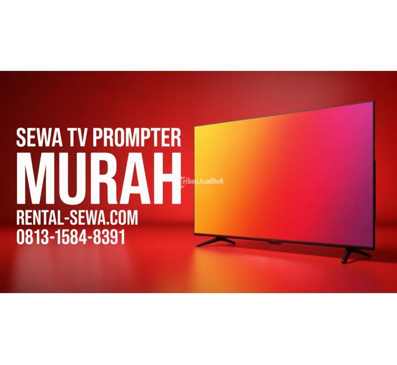 Sewa TV Prompter di Jakarta Utara - Tribun JualBeli