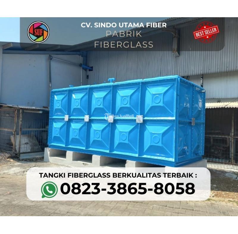 Ready Tangki Panel FRP, Tangki Air FRP Fiberglass 5000 Liter di ...