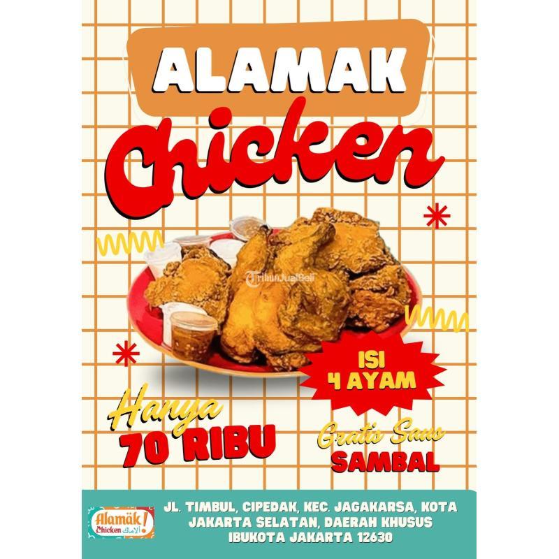 Toko Alamak Chicken di Depok - Tribun JualBeli