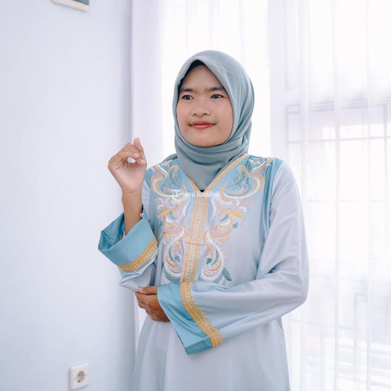Abaya Gradasi Gamis Muslimah Perempuan Bahan Armany Ombre di ...