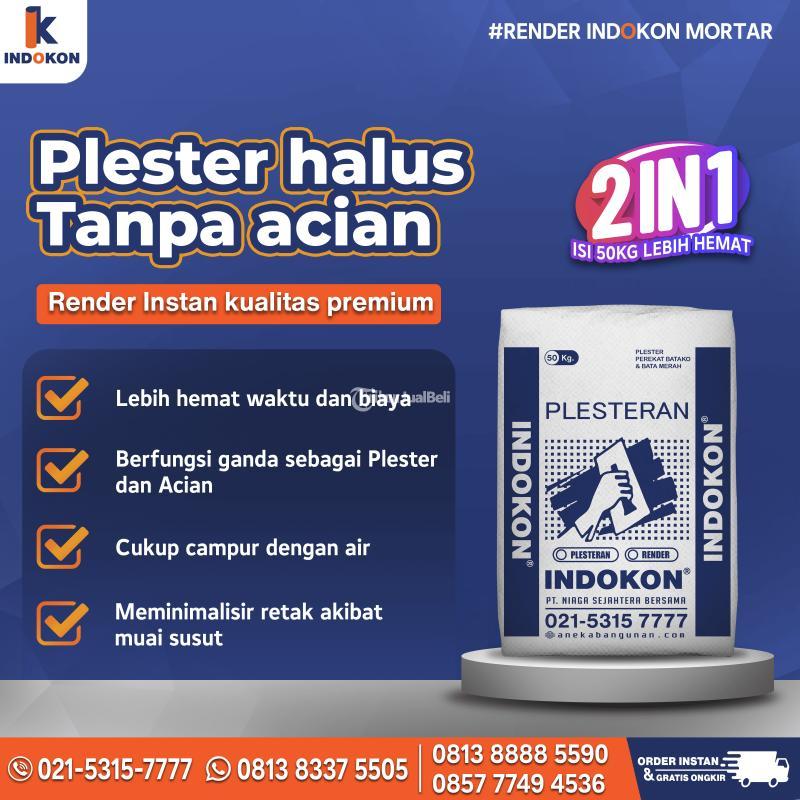 Supplier Render Mortar Indokon, Buat Dinding Halus Tanpa Acian di ...