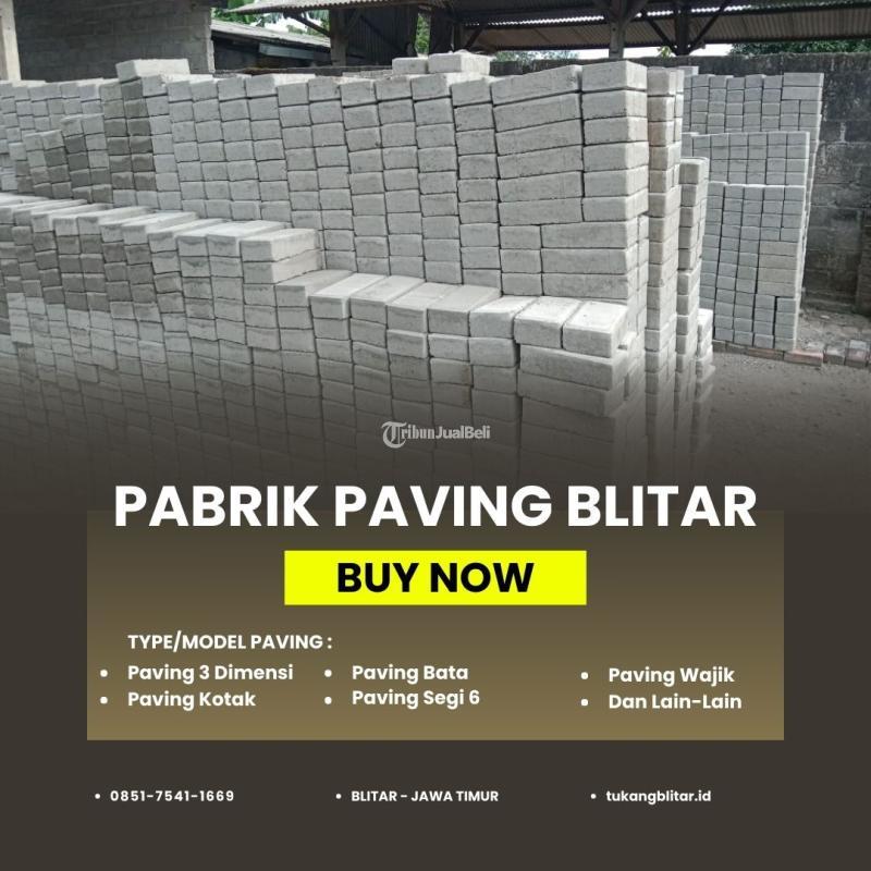 Pabrik Paving Segi 6 di Blitar - Tribun JualBeli