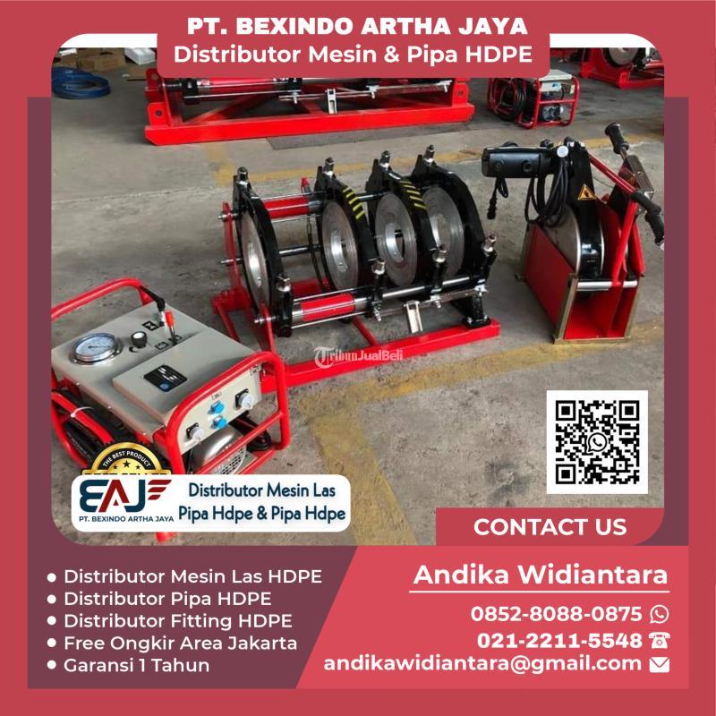 Mesin Las Pipa HDPE Hydraulic SHD 315 Ukuran Pipa 63 mm sampai 315 mm di Jakarta Timur - Tribun ...
