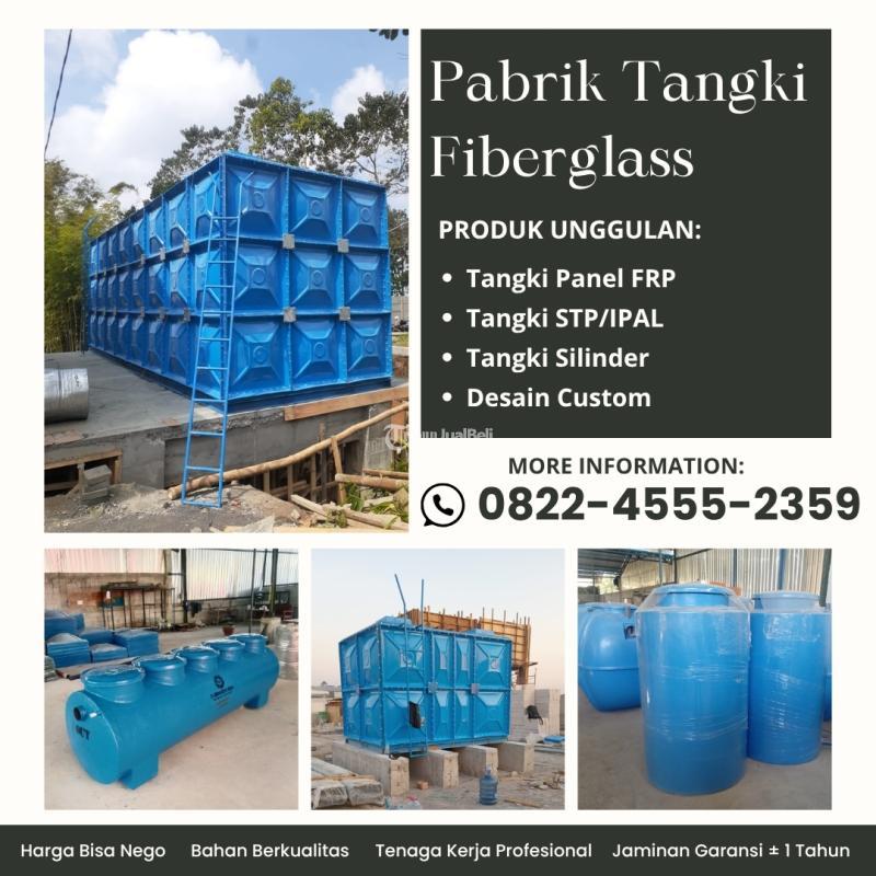 Tangki Fiberglass Storage Kapasitas 10.000 Liter sd 100.000 Liter di ...