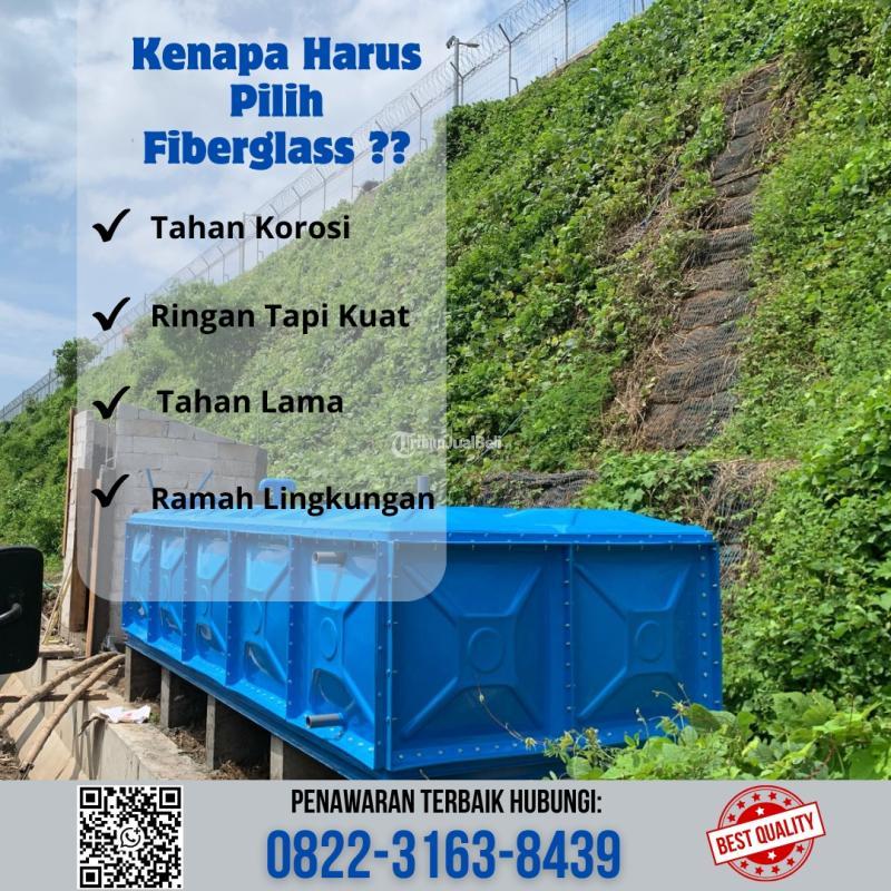 Tangki Fiberglass Persegi Mudah Dipasang di Banyuwangi - Tribun JualBeli