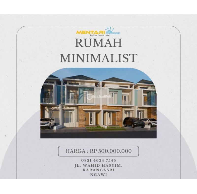 Dijual Rumah Tipe 84 3KT 2KM Legalitas SHGB di Ngawi - Tribun JualBeli