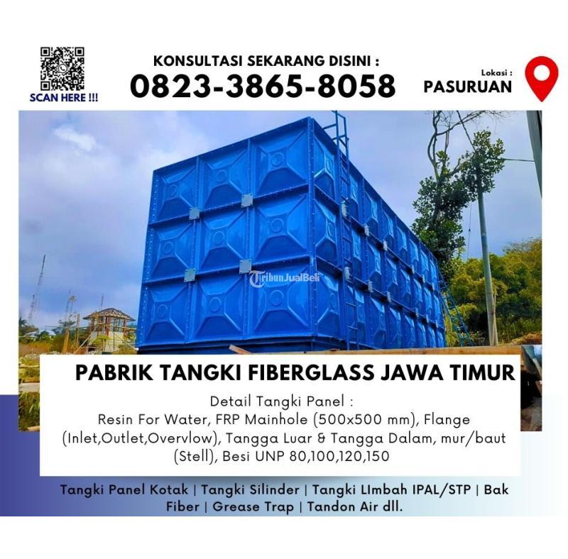 Pabrik Tangki Fiberglass Modular Kotak Berkualitas di Pasuruan - Tribun ...