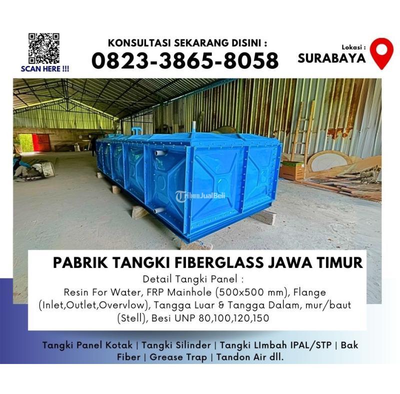 Tangki Fiberglass Anti Pecah, Tangki Reservoir, Tangki Fiber di ...
