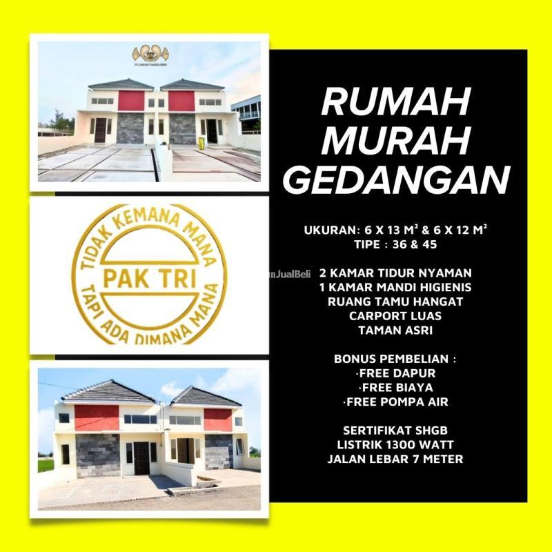 Dijual Rumah Legalitas SHGB Harga Rp 310 Juta di Sidoarjo - Tribun JualBeli