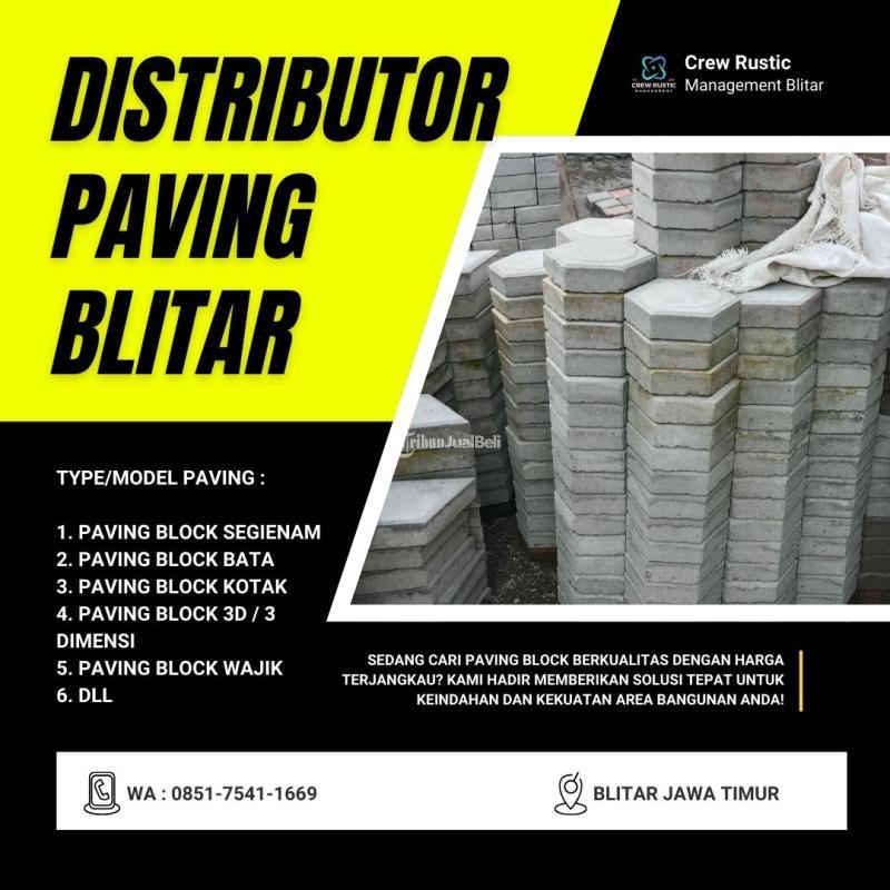 Pabrik Paving Segi 6 di Blitar - Tribun JualBeli