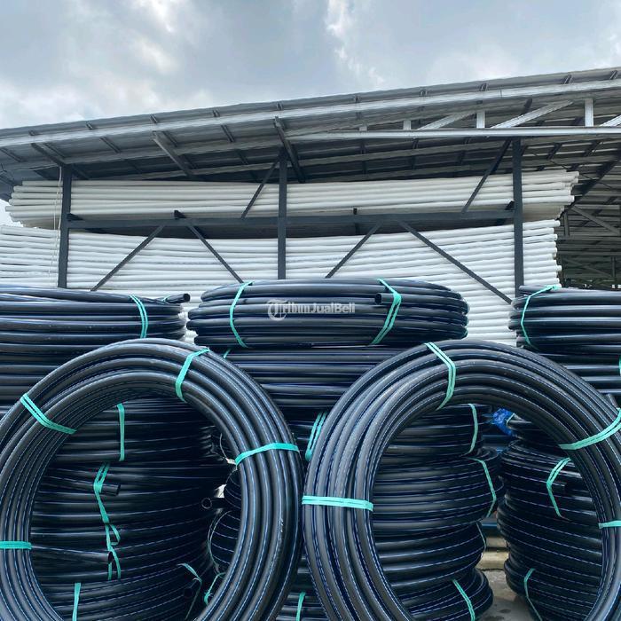 Supplier Pipa HDPE 3 Inch 90mm PE100 PN 10 Batang 6 Meter, Roll 50m di ...