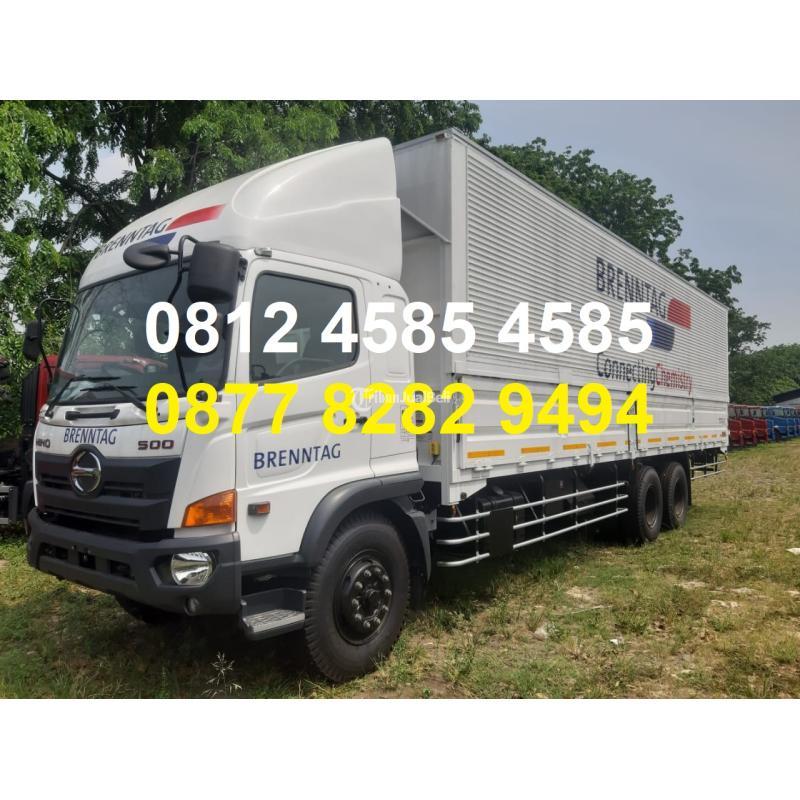 Harga Truk Wingbox Tronton Hino 500 FL 260 JW Wingbox Truck Hydraulik Wing Box di Bekasi ...