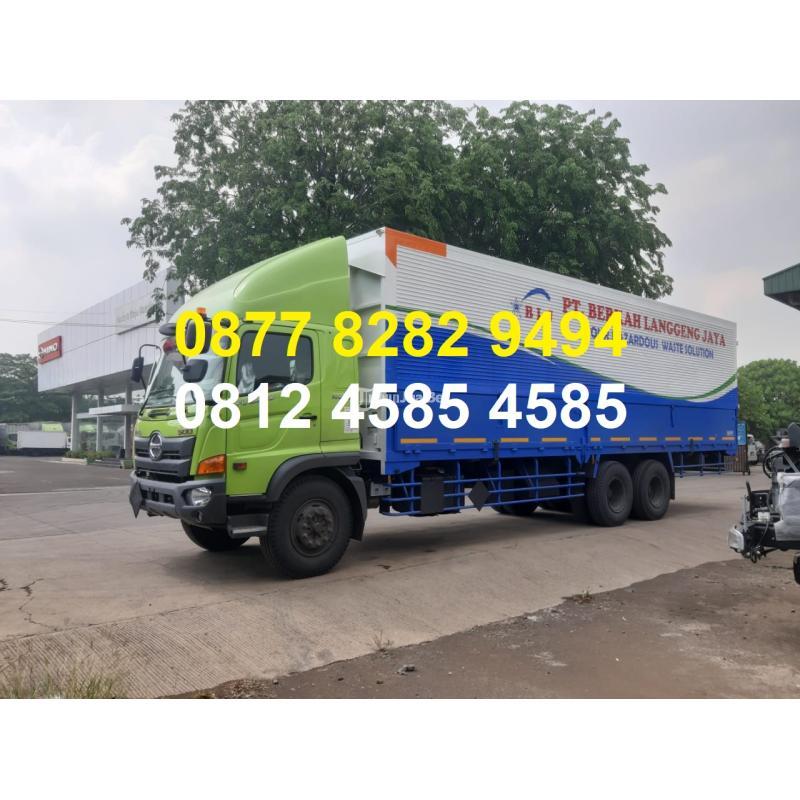 Harga Truk Wingbox Tronton Hino 500 FL 260 JW Wingbox Truck Hydraulik Wing Box di Bekasi ...