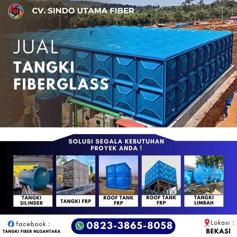 Roof Tank Panel FRP Fiberglass 6000 Liter, Tangki Fiber Modular di ...
