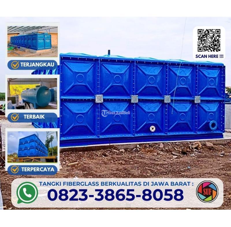 Roof Tank Panel Fiberglass FRP 10000 Liter , Ground Tank Fiber di ...