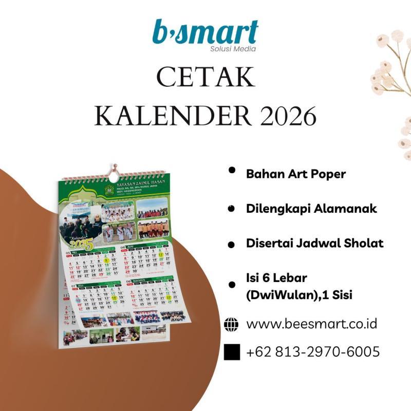 Cetak Kalender 2026 di Sidoarjo - Tribun JualBeli
