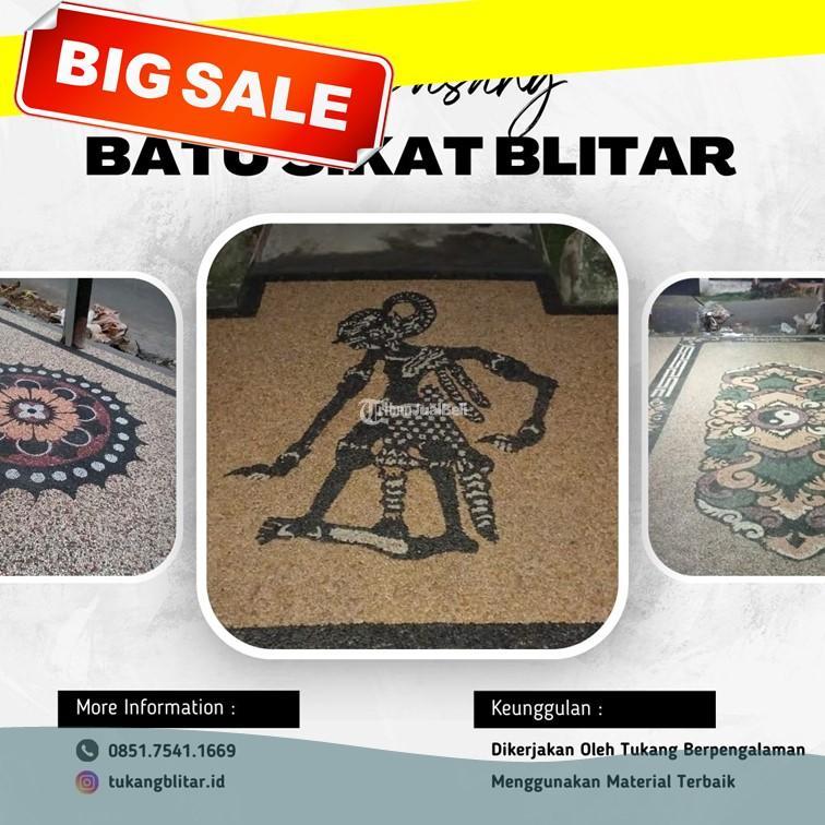 Jasa Pemasangan Batu Sikat Garum di Blitar - Tribun JualBeli