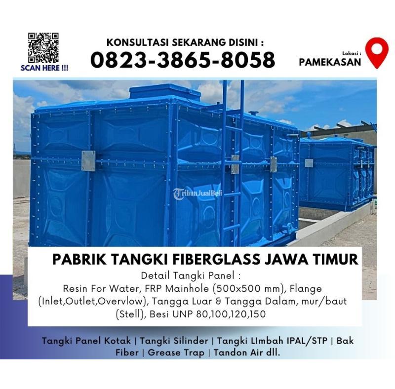 Roof Tank Panel FRP, Tangki Kotak Fiberglas, Tangki Fiber di Pamekasan ...