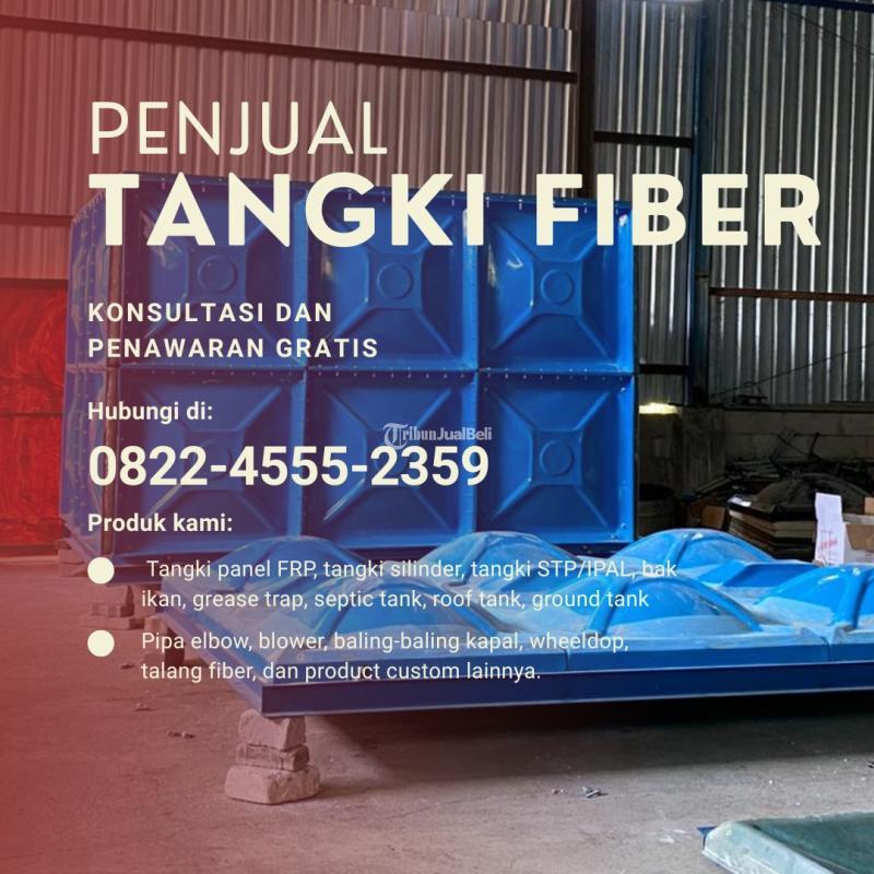Tangki Panel Fiberglass FRP Master List Kapasitas 1 Sampai 2000 m3 di ...
