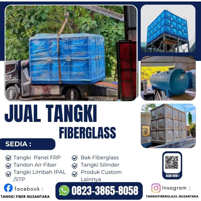 READY STOK Tangki Panel Fiberglass FRP 2000 Liter, Tangki Air Bersih ...