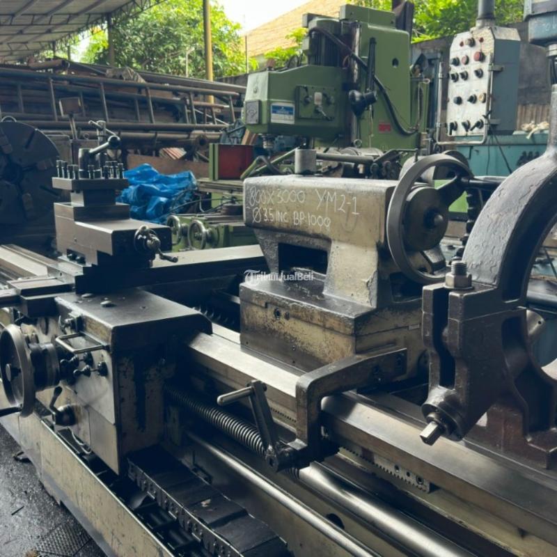 Takisawa TALdiX 750 3 Meter Ukuran 800 x 3000 Buka Bed 1000 Spindle 3,5 ...