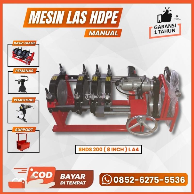 Mesin Las Butt Fusion Hdpe SHDS 200 L A4 mm Welding Machine 1.5 di 8 ...