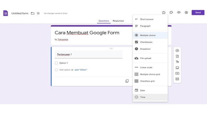 Simak Cara Bikin Google Form Lewat HP dan Laptop, Buat Kuesioner ...