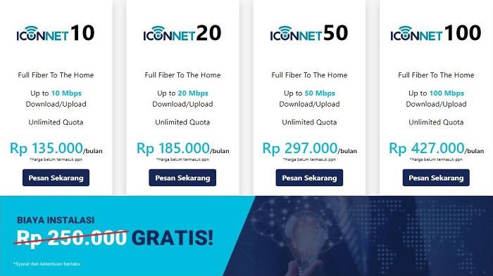 Daftar Harga Paket Wifi Iconnet dan Cara Berlangganannya di Bulan Agustus 2022 - Blog ...